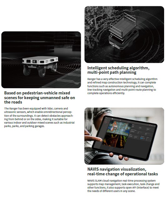 Autodiscovery AgileX Ranger, large all wheel steer robot platform